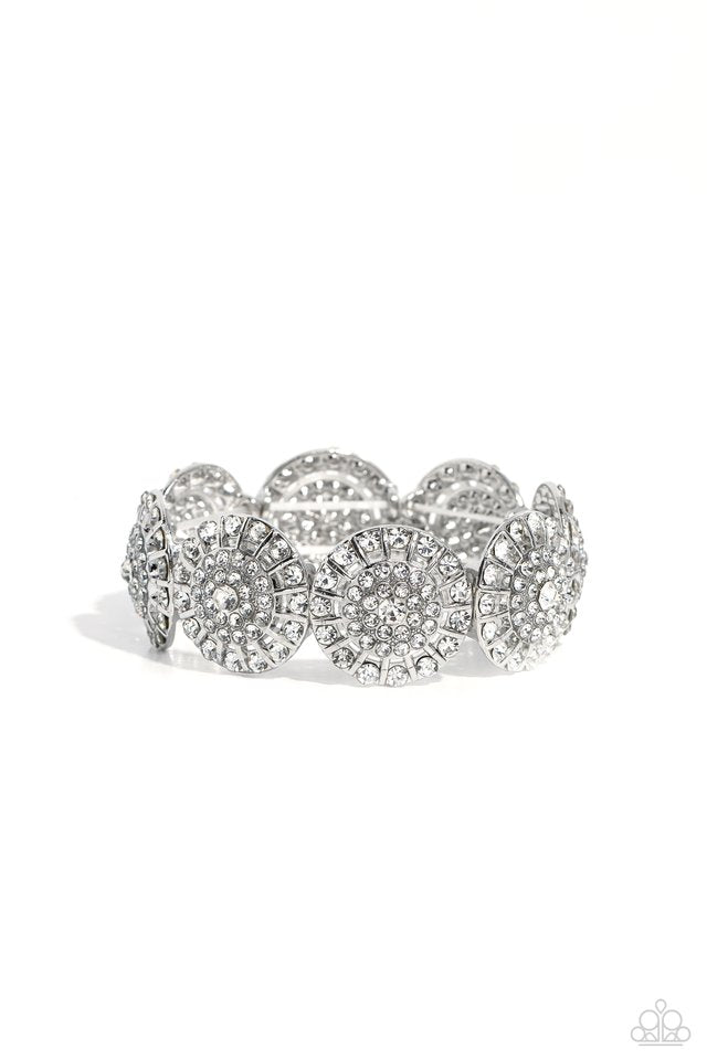 Paparazzi Bracelet ~ Executive Elegance - White – Paparazzi Jewelry | Online Store ...