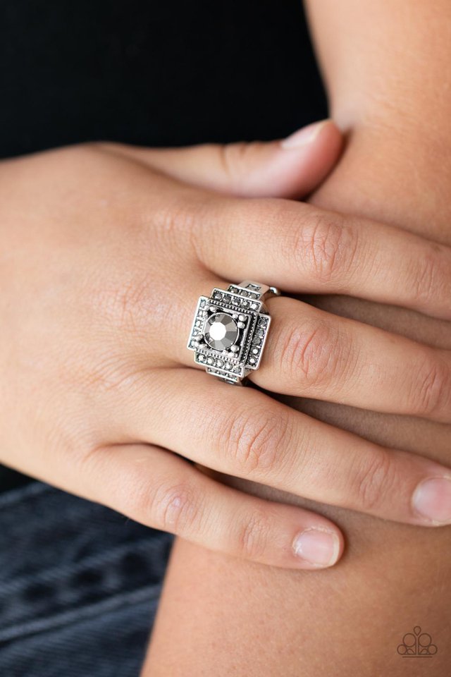 Paparazzi Ring ~ Polished Pantheon - Silver – Paparazzi Jewelry ...