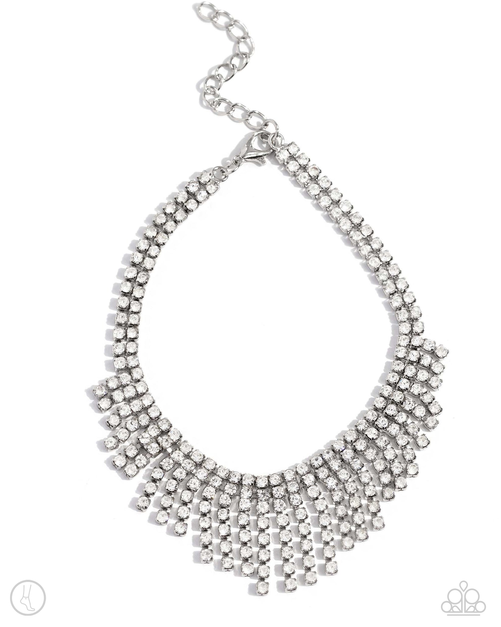 Paparazzi Bracelet ~ Curtain Confidence - White – Paparazzi Jewelry ...