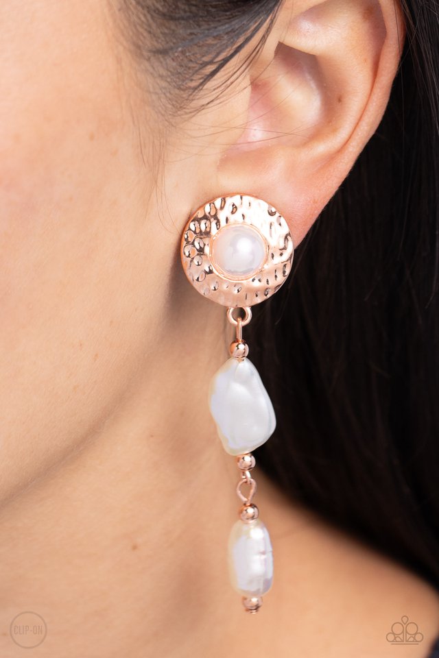 Paparazzi Earring ~ Modest MVP - Copper – Paparazzi Jewelry | Online ...