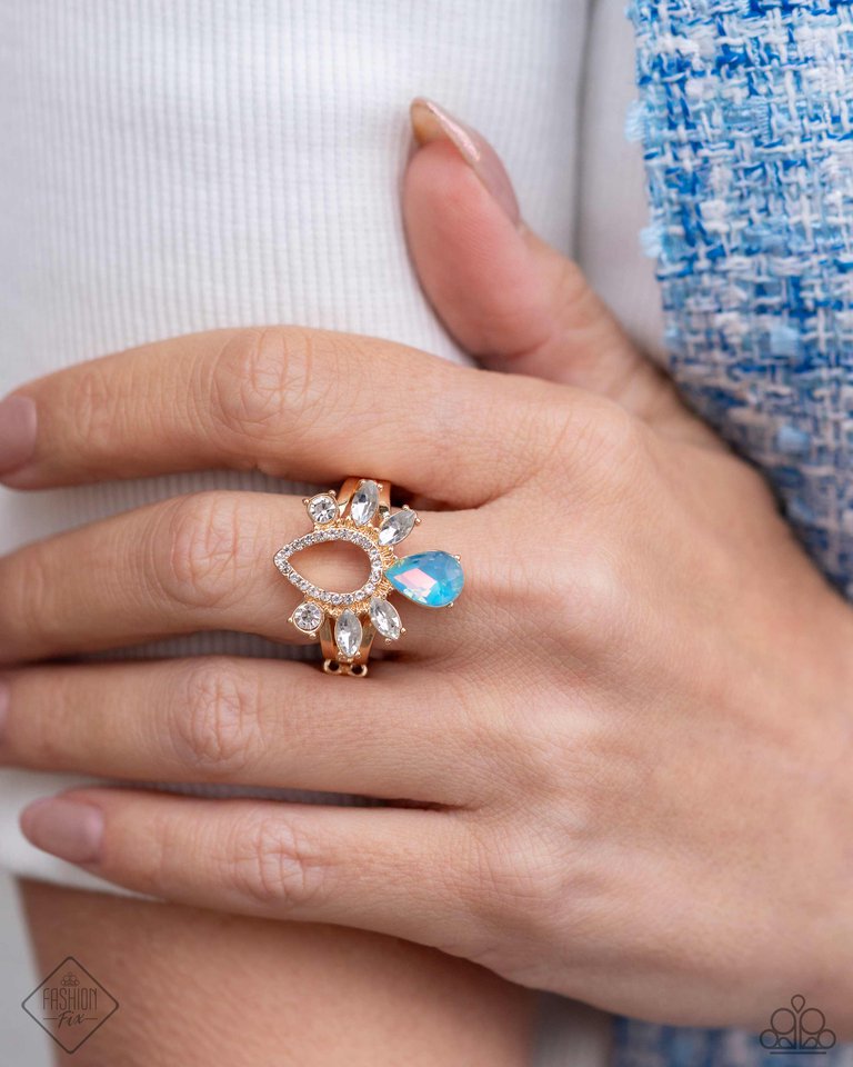 Paparazzi Ring ~ Heirloom Heaven - Gold – Paparazzi Jewelry | Online ...