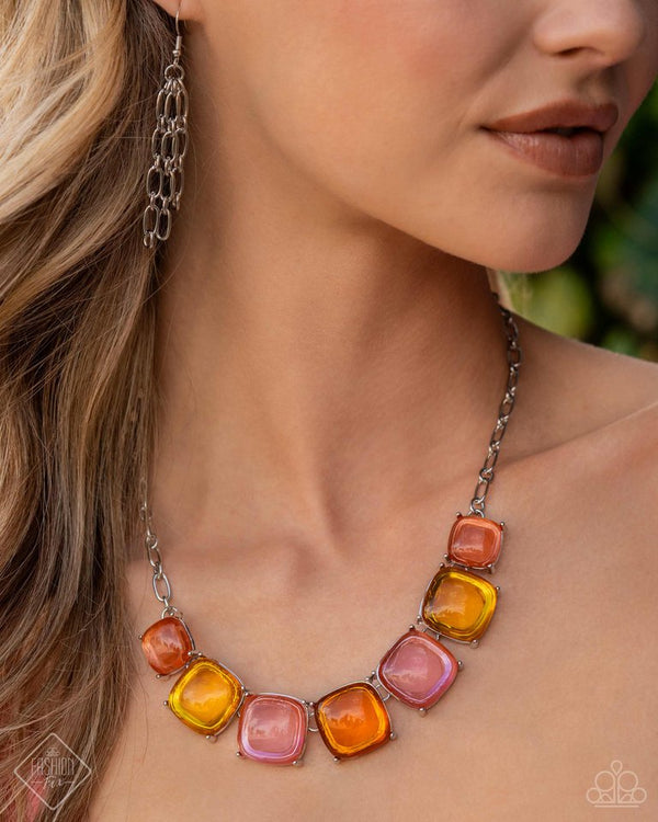 Collar Paparazzi ~ Gama reflectante - Rosa – Paparazzi Jewelry | Online ...