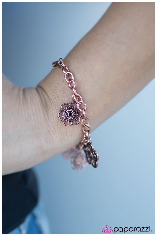 Paparazzi Bracelet ~ The First Day of Spring - Copper – Paparazzi ...
