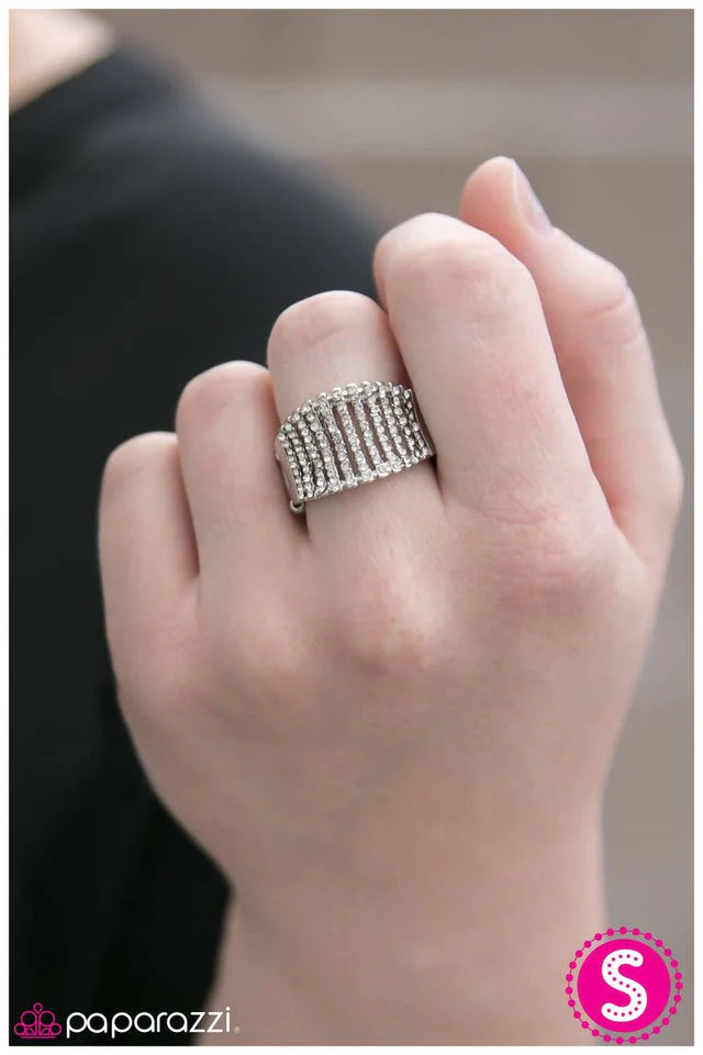 Paparazzi Ring ~ Diamond Dust - White – Paparazzi Jewelry | Online ...