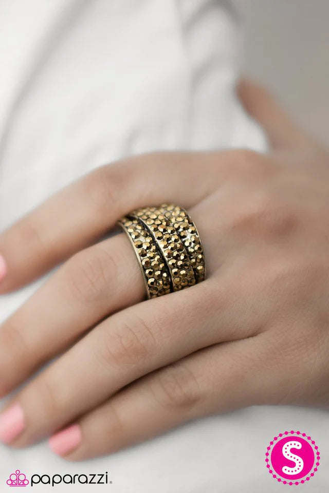 Paparazzi Ring ~ The Millionaires Club - Brass – Paparazzi Jewelry ...