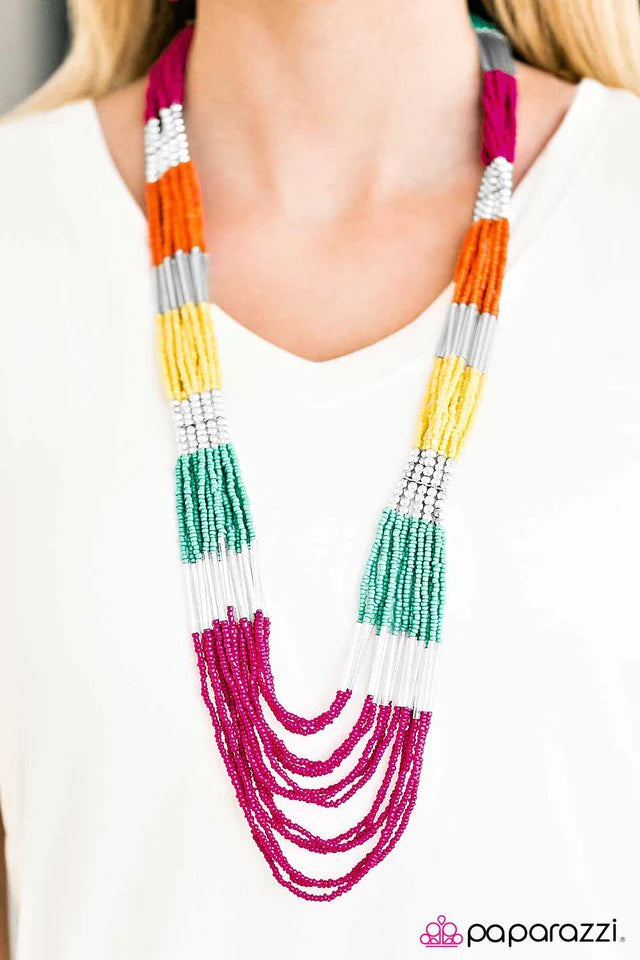 Paparazzi Necklace ~ Wild Weekend - Multi – Paparazzi Jewelry | Online ...
