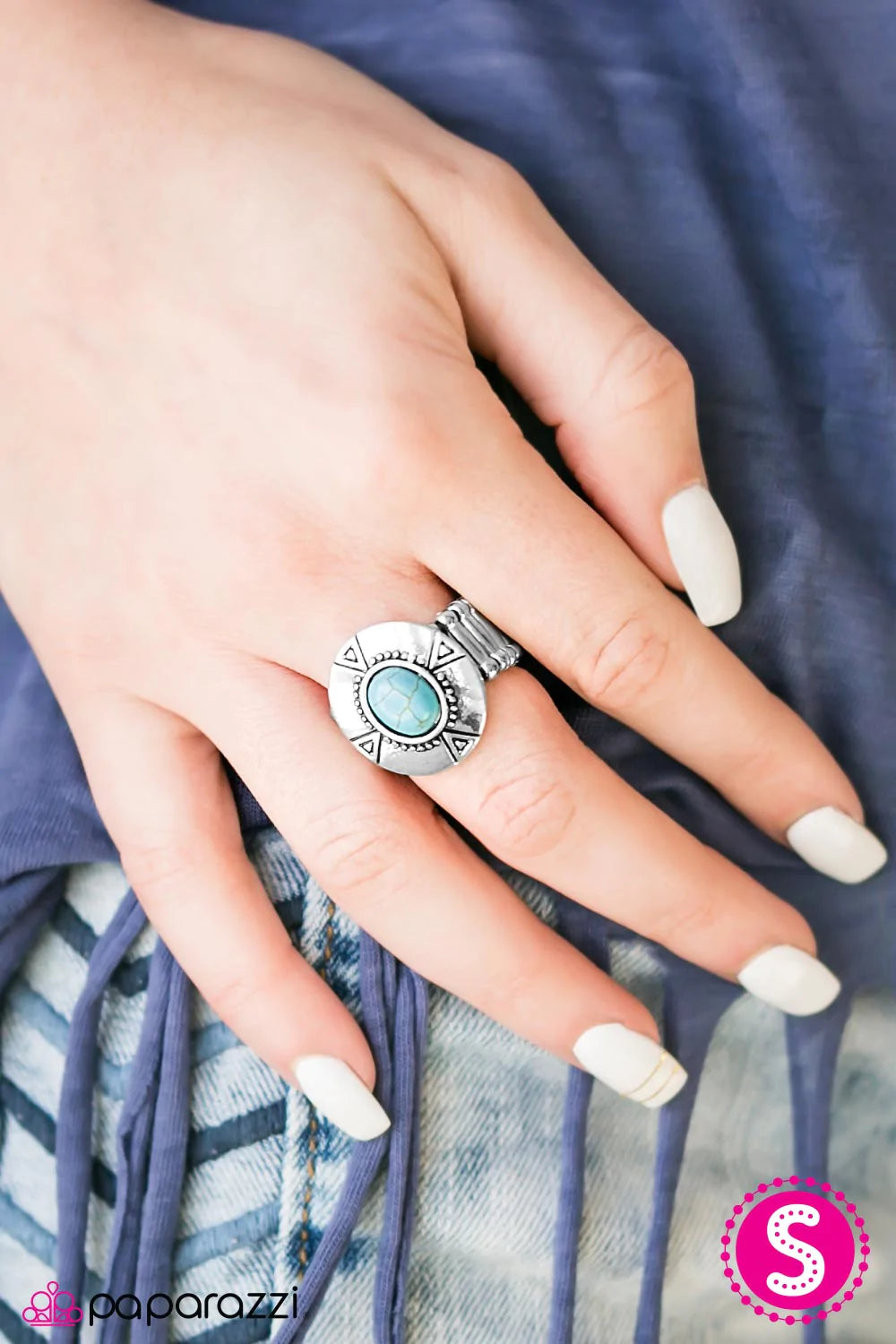 Paparazzi Ring ~ Mesa Magic - Blue – Paparazzi Jewelry | Online Store ...