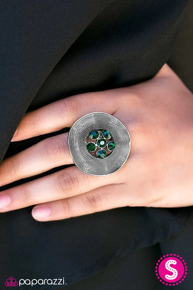 Paparazzi Ring ~ Misfit - Green – Paparazzi Jewelry | Online Store ...