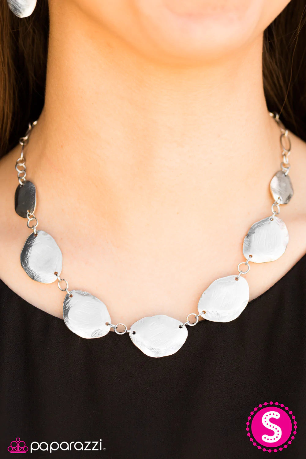Paparazzi Necklace ~ Hidden Grotto - Silver – Paparazzi Jewelry ...