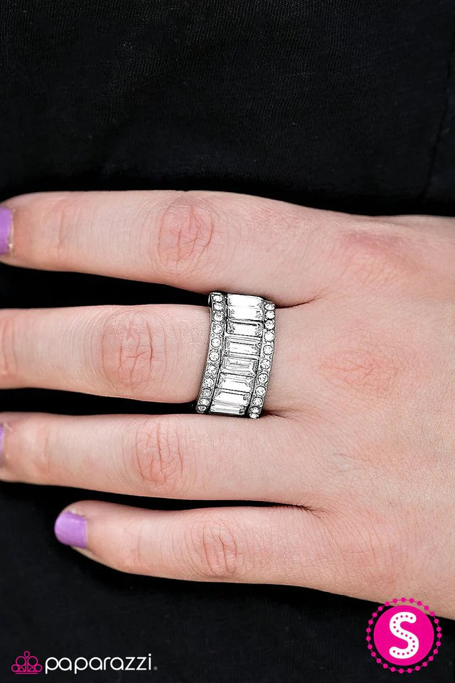 Paparazzi Ring ~ On The Treasure Map - White – Paparazzi Jewelry ...