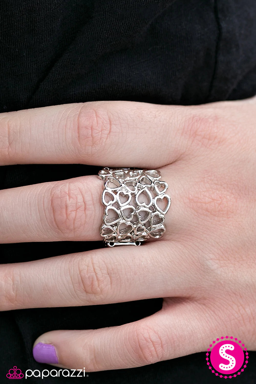 Paparazzi Ring ~ More Than Love - Silver – Paparazzi Jewelry | Online ...