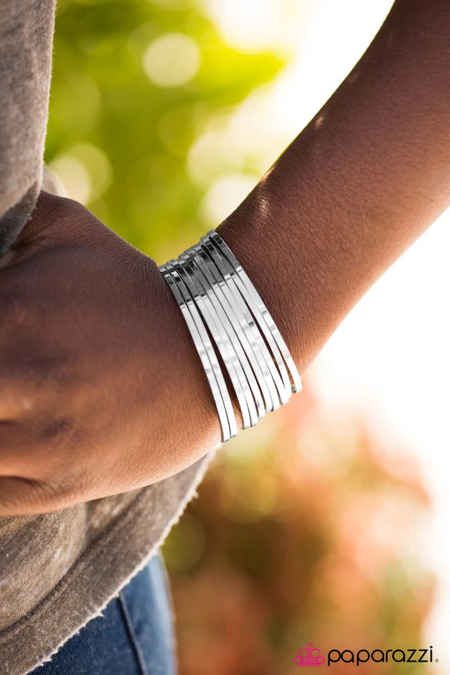 Paparazzi Bracelet ~ Queen Of The Gypsies - Silver – Paparazzi Jewelry ...