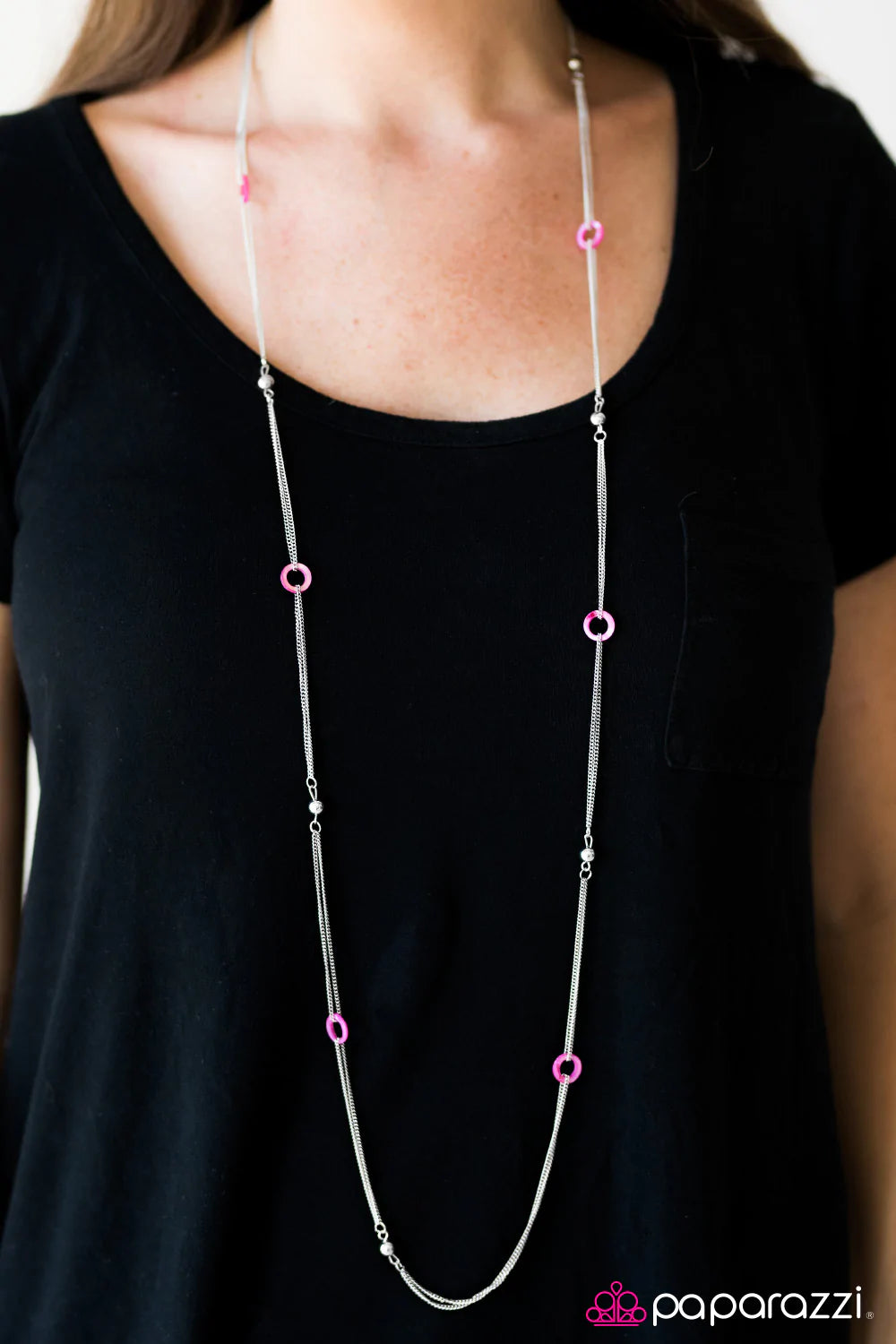 Paparazzi Necklace ~ West Coast Fashion - Pink – Paparazzi Jewelry ...