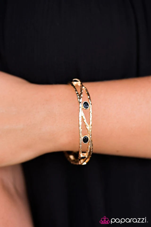 Paparazzi Bracelet ~ Glitter Fever - Gold – Paparazzi Jewelry | Online ...
