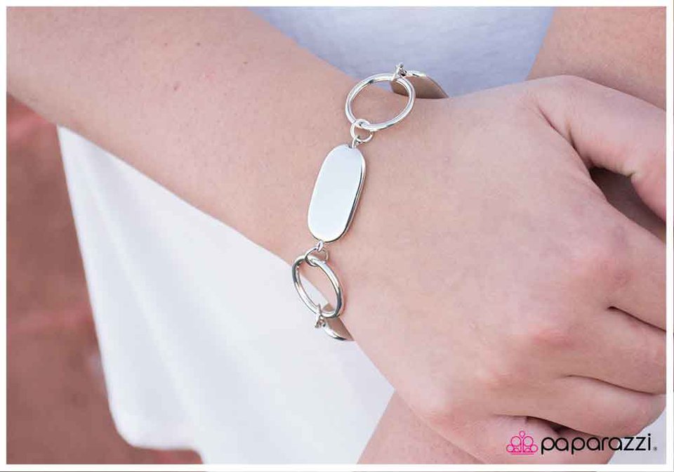 Paparazzi Bracelet ~ Playing By the Rules - Silver – Paparazzi Jewelry ...