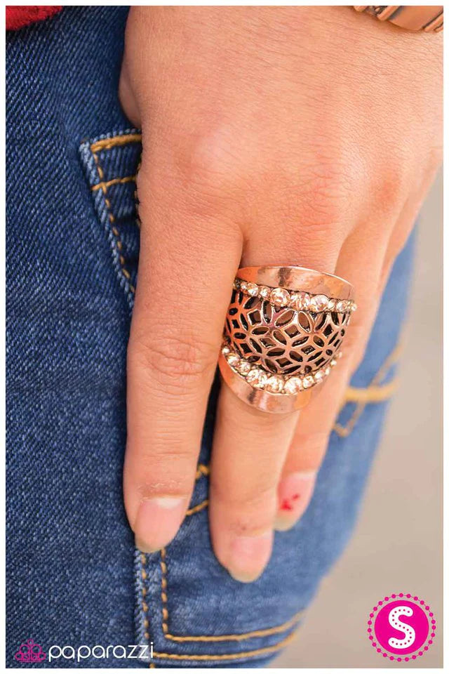 Paparazzi Ring ~ Fancy Framework - Copper – Paparazzi Jewelry | Online ...
