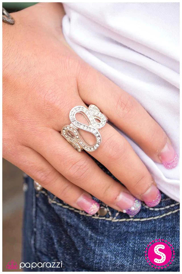 Paparazzi Ring ~ Seeing Stars - Silver – Paparazzi Jewelry | Online ...