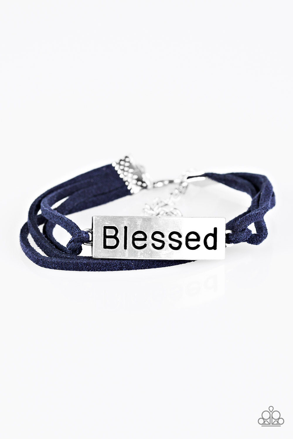 Paparazzi Bracelet ~ Feeling Blessed - Blue – Paparazzi Jewelry ...