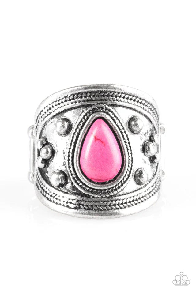 Paparazzi Ring ~ Sonoran Sands - Pink – Paparazzi Jewelry | Online ...