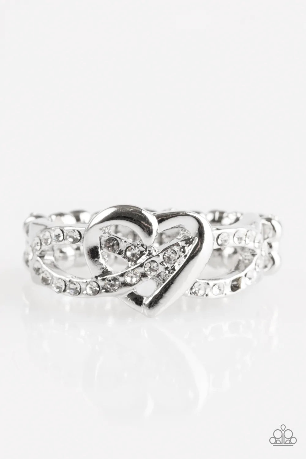 Paparazzi Ring ~ Heavenly Heart - White – Paparazzi Jewelry | Online ...