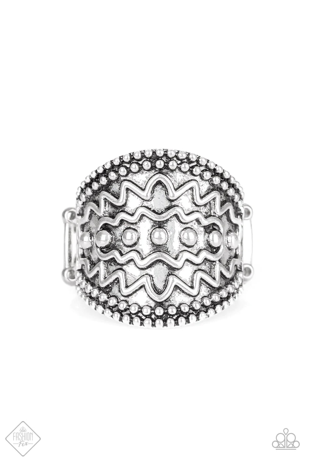 Paparazzi Ring ~ Island Rover - Silver – Paparazzi Jewelry | Online ...