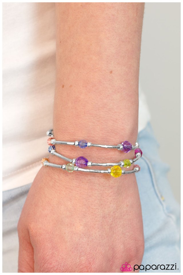 Paparazzi Bracelet ~ Cupid Shuffle - Multi – Paparazzi Jewelry | Online ...