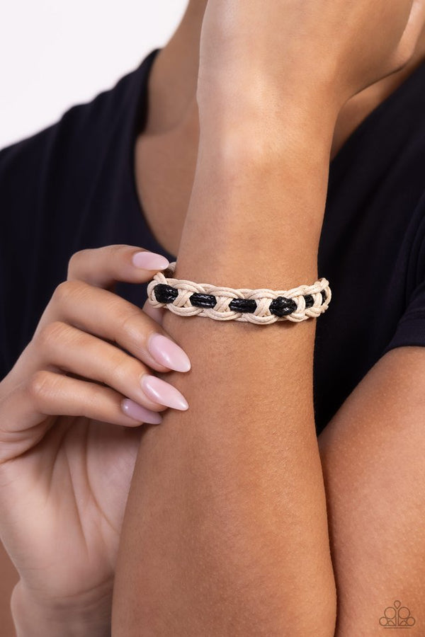 Paparazzi Bracelet ~ Climb Aboard - Black – Paparazzi Jewelry | Online ...