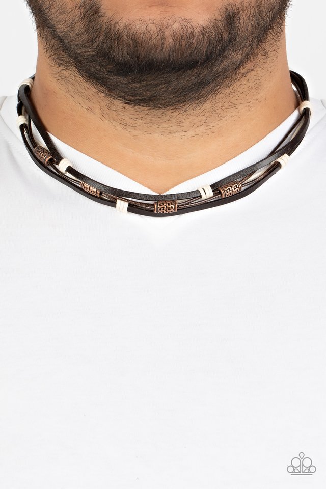 Paparazzi Necklace ~ Backpack Paradise - Copper – Paparazzi Jewelry ...