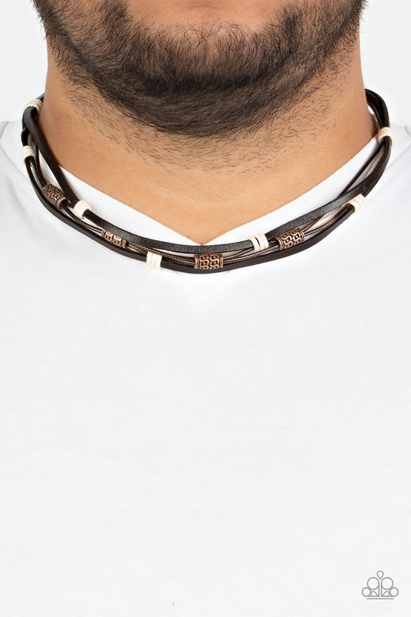 Paparazzi Necklace ~ Backpack Paradise - Copper – Paparazzi Jewelry ...