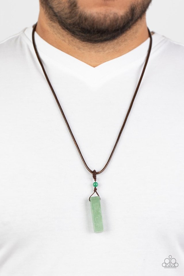 Paparazzi Necklace ~ Comes Back ZEN-fold - Green – Paparazzi Jewelry ...