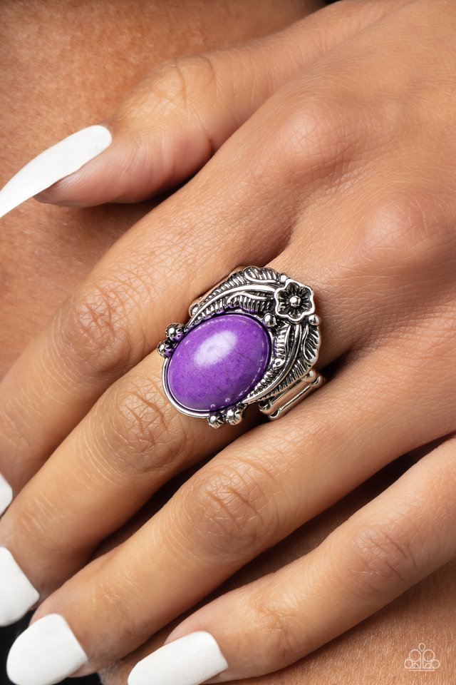 Paparazzi Ring ~ Serrated Style - Purple – Paparazzi Jewelry | Online ...