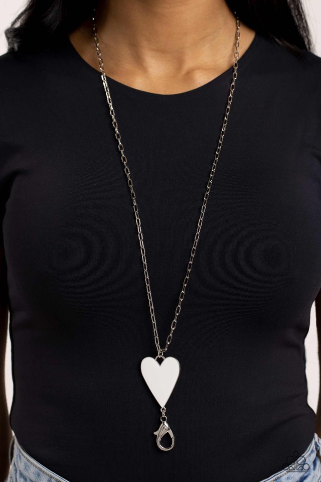 Paparazzi Necklace ~ Subtle Soulmate - White – Paparazzi Jewelry ...