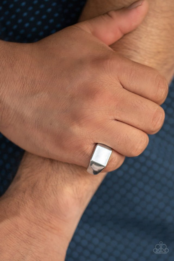 Paparazzi Ring ~ Void - Silver – Paparazzi Jewelry | Online Store ...